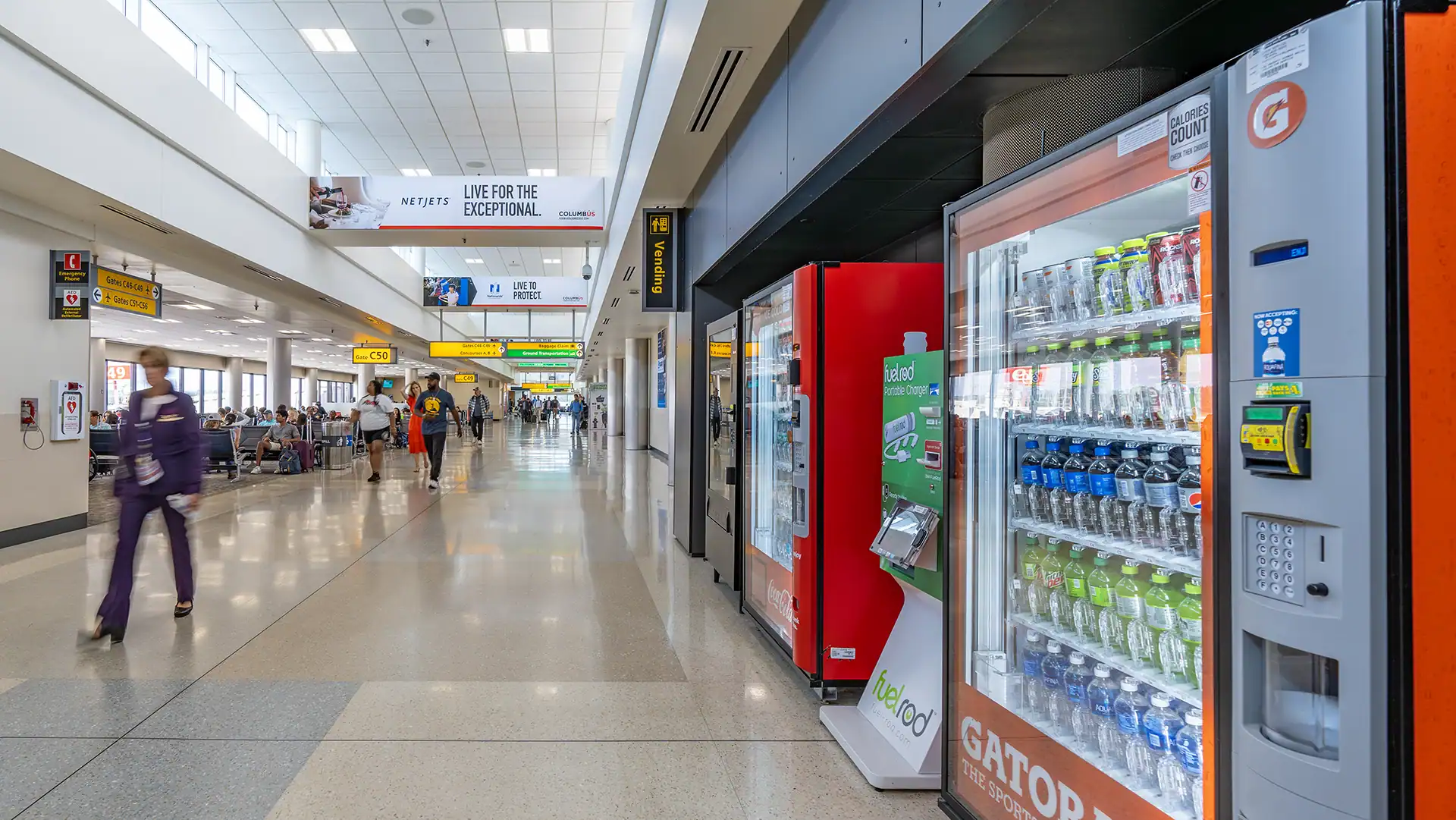 Snacks and drinks - John Glenn International (CMH) & Rickenbacker (LCK ...