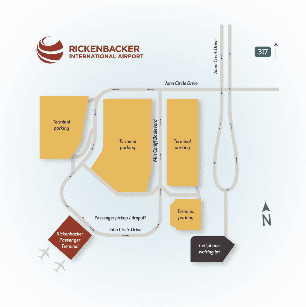 Rickenbacker International passengers - John Glenn International (CMH ...
